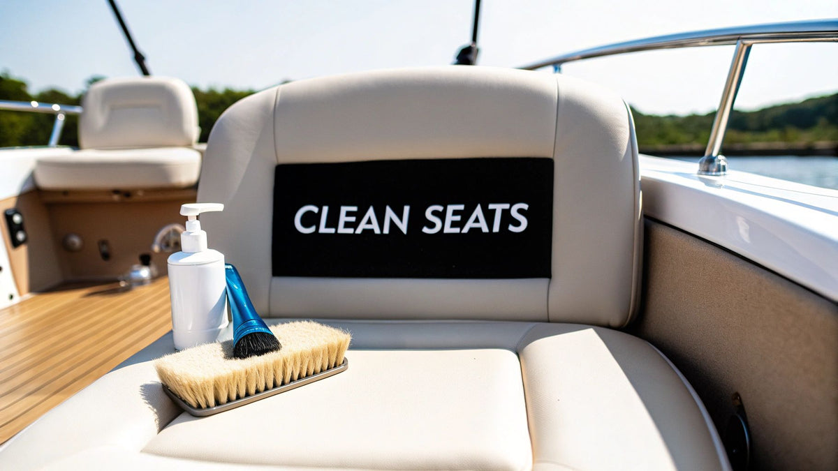 Interesting How To Clean Boat Seats Vinyl Images