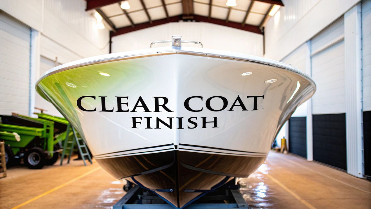 Clear Coating a Boat for a Professional Finish – Better Boat
