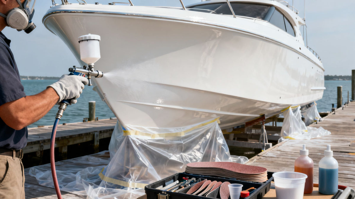 Painting With Gel Coat A Pro's Guide To Flawless Boat Finishes – Better ...