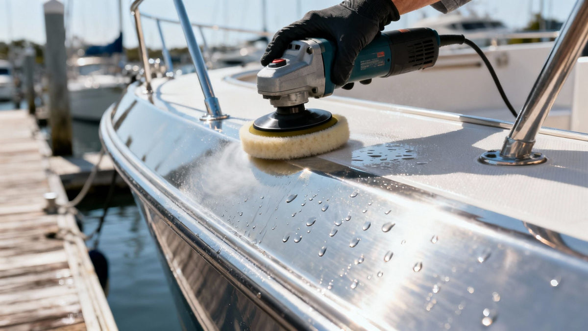 A Complete Guide to Polishing an Aluminum Boat – Better Boat