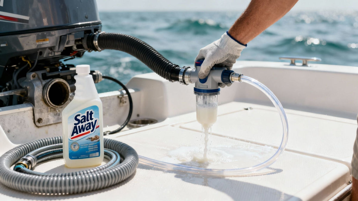 Mastering the Salt Away Engine Flush – Better Boat
