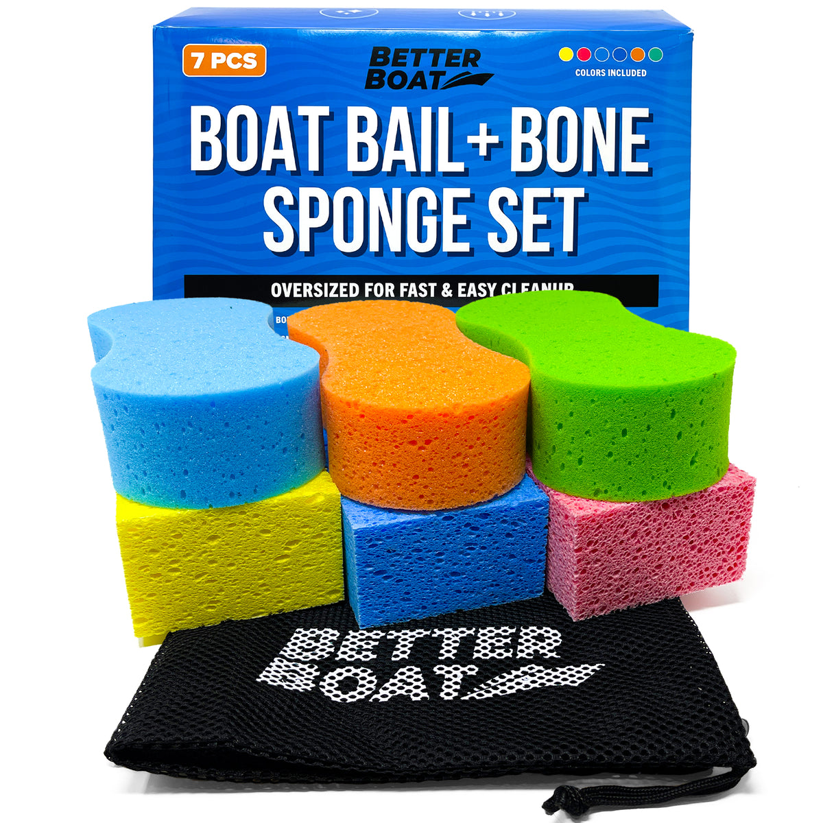 Boat Bail Sponge and Bone Sponges Set – Better Boat