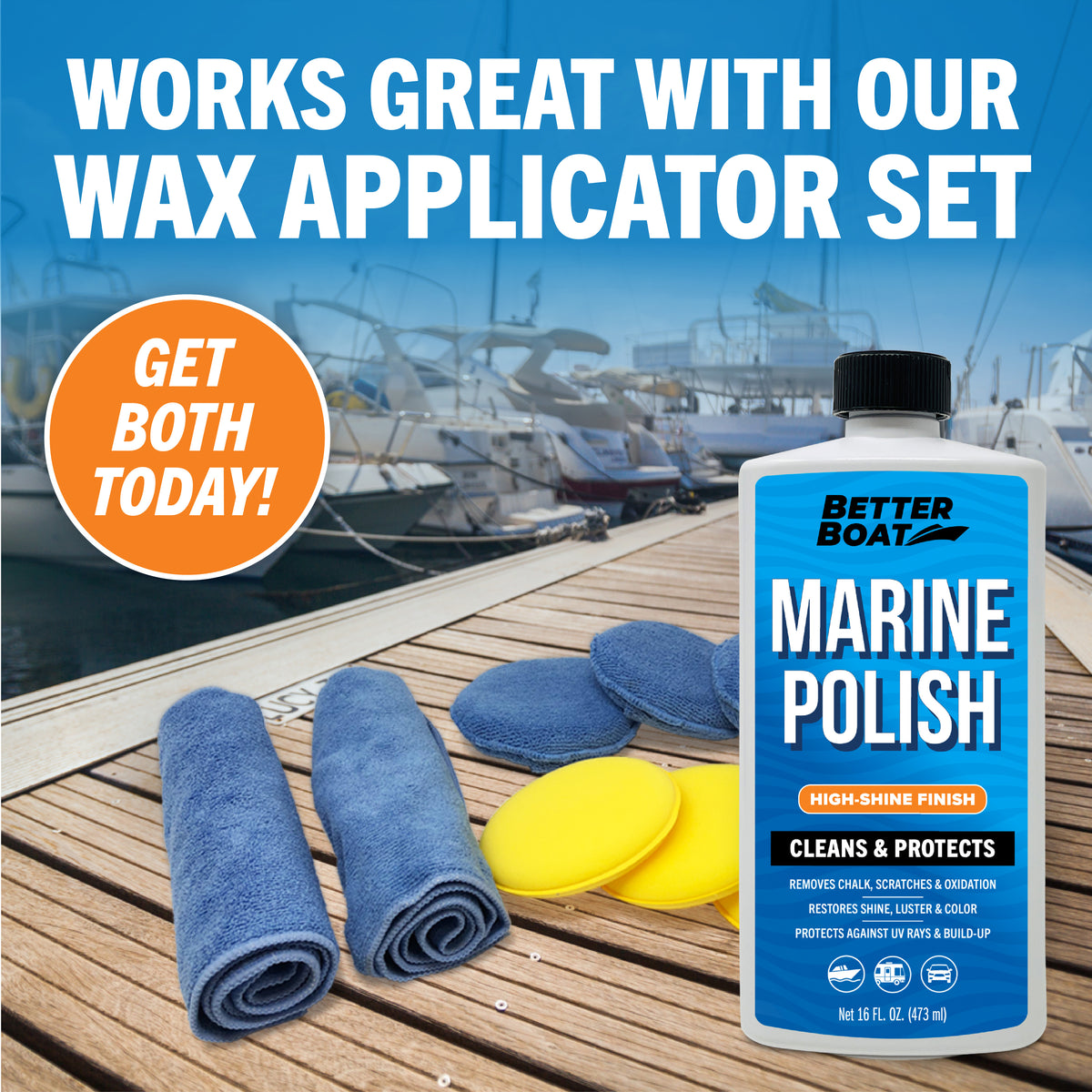 Boat Buffing Kit & Polish Supplies | Better Boat