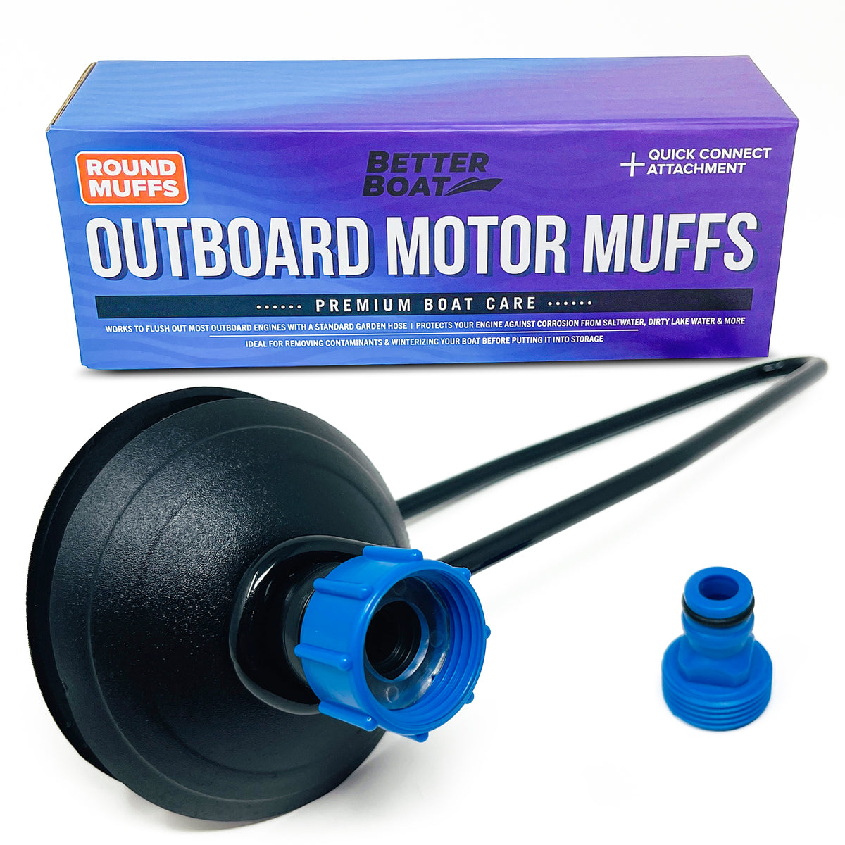 Round Boat Motor Muffs – Better Boat