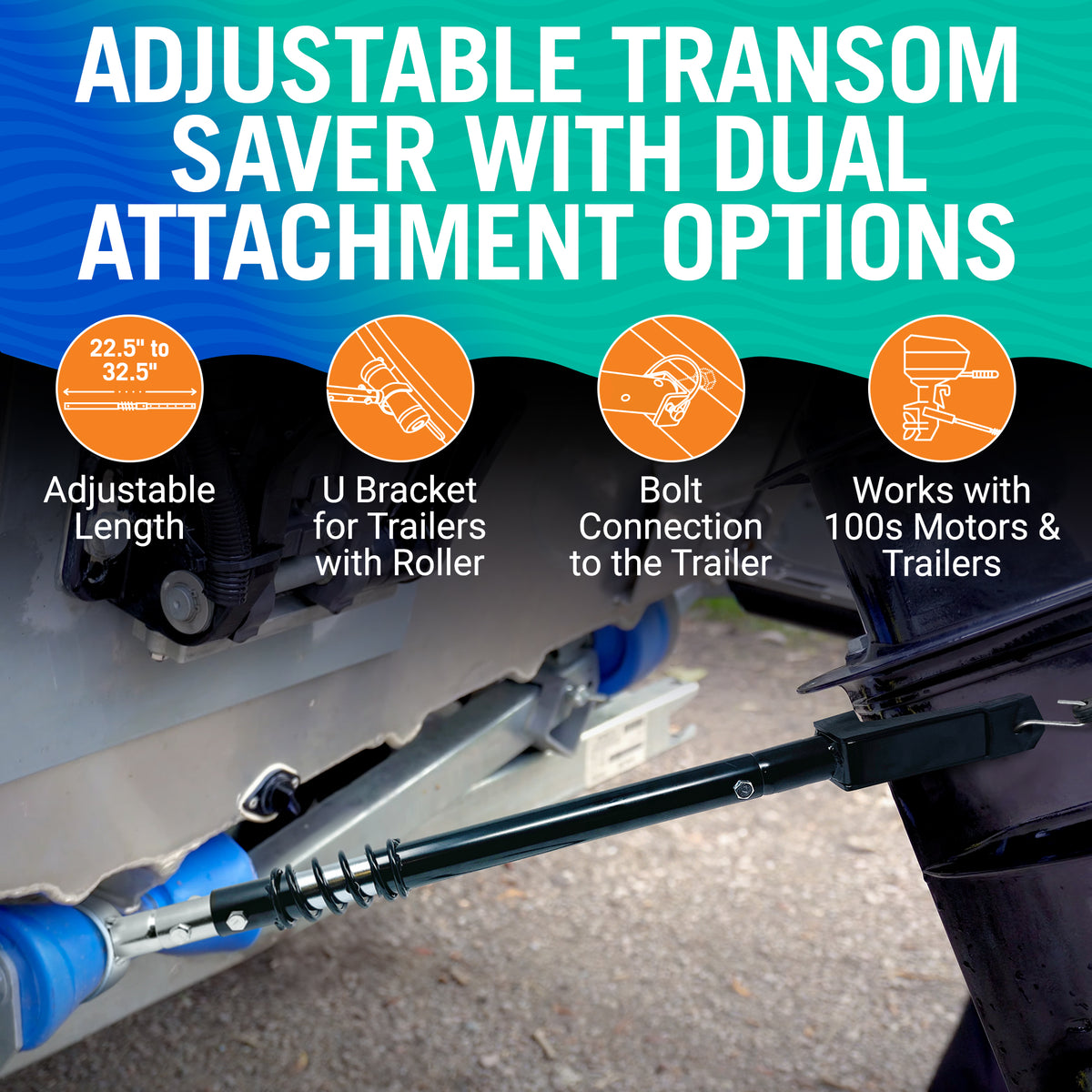 Adjustable Transom Saver Motor Mount – Better Boat