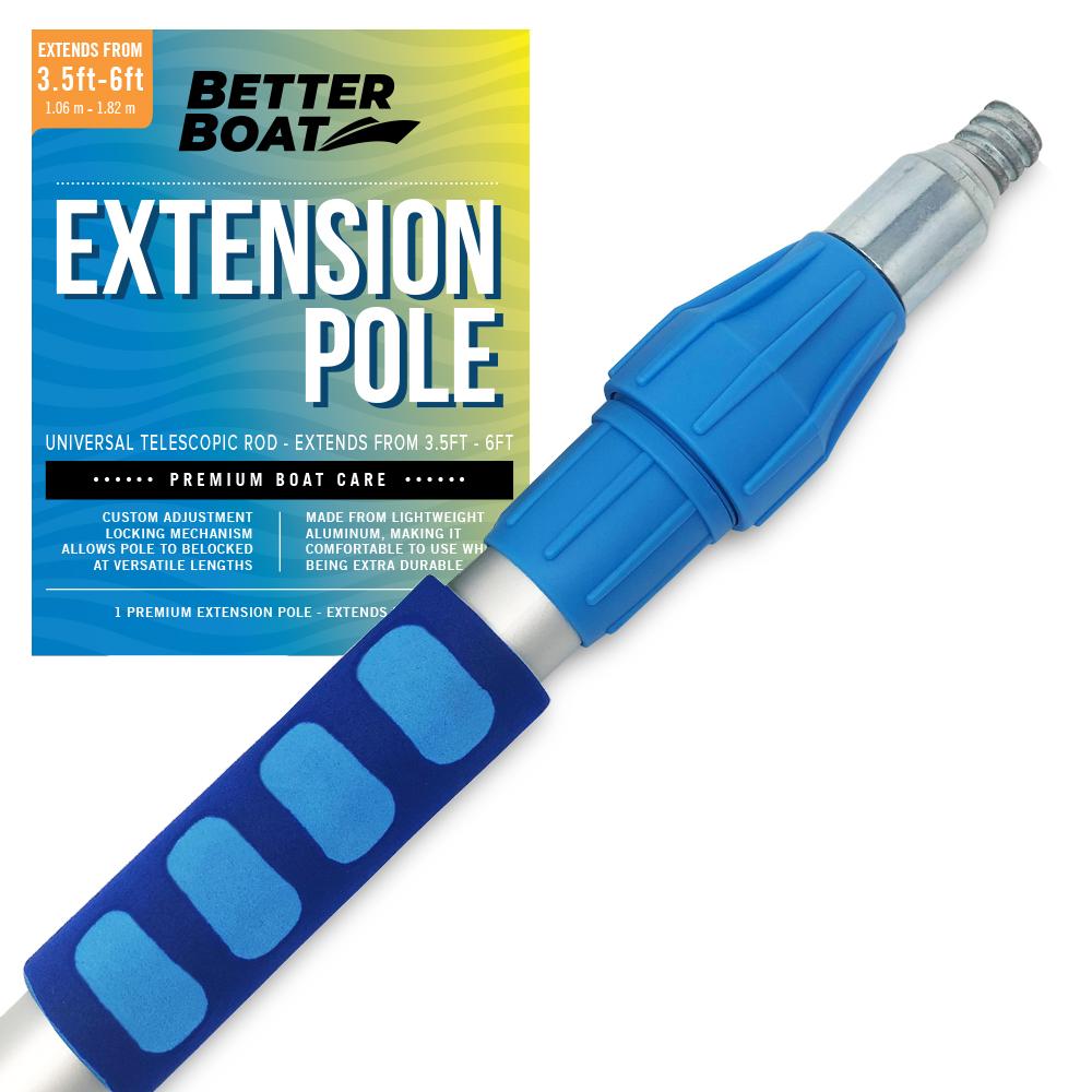 Brush Extension Pole | Telescopic Extension Rod | Better Boat